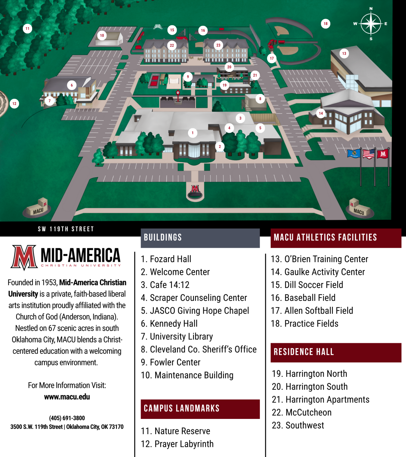 Campus Map | MACU